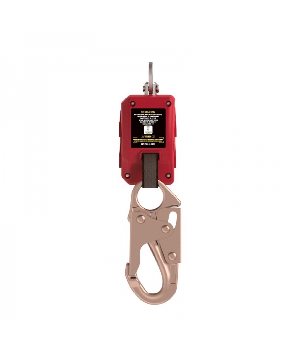 6ft (1.8m) retractable webbing lifeline