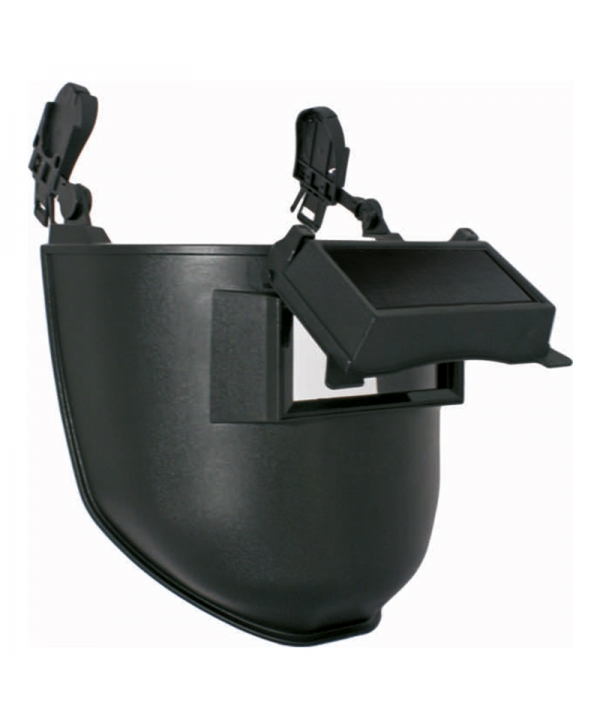 Welding mask to attach to helmet