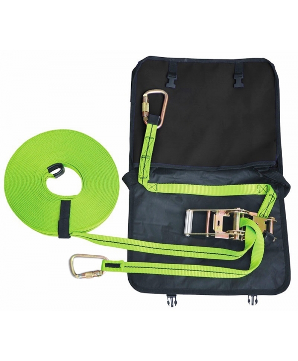 65ft (20m) horizontal anchor temporary webbing lifeline