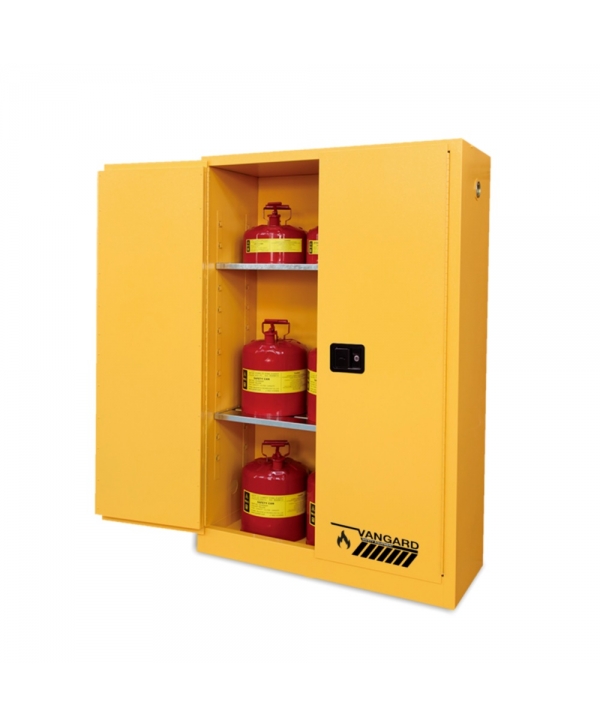 Safety cabinet for flammable liquids 45 gal capacity